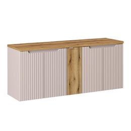 WASCHTISCHUNTERSCHRANK 140cm Riva Kaschmir