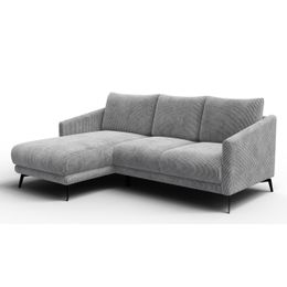 ECKSOFA VILT 3-Sitzer, hellgrau