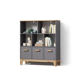 KINDERREGAL Mailo Grau/Artisan 98.4 x 113.4 cm