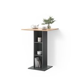 BARTISCH Regusa Goldkraft Eiche/Anthrazit 75 x 75 cm