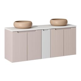 DOPPELWASCHTISCH 140cm Riva Kaschmir