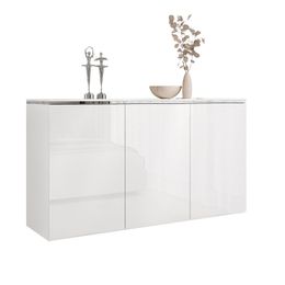 KOMMODE AURORA SILVER 3D &ndash; H&auml;ngend