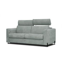 SOFA MEZO 3-Sitzer mit Schlaffunktion, platinfarben