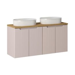 DOPPELWASCHTISCH 120cm Riva Kaschmir