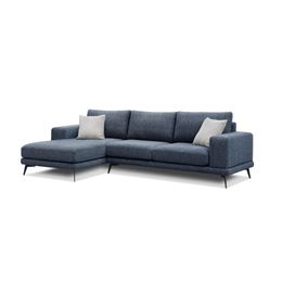 ECKSOFA MEDIOLANE 5-Sitzer, dunkelblau