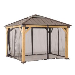 Pavillon-Seitenteil Gazbeo Netz ca. 310x220 cm