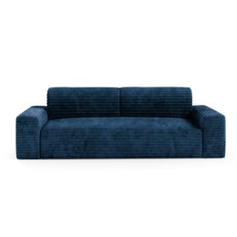 SOFA Fabio 3 Sitzpl&auml;tze Dunkelblau