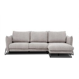 ECKSOFA HOSTEN 4-Sitzer, beige