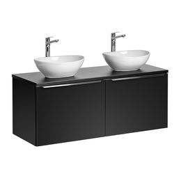 DOPPELWASCHTISCH 120cm &Eacute;ros Schwarz