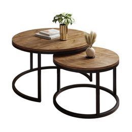 COUCHTISCH CIRI 2-in-1 Eichenholz Sterling