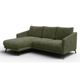 ECKSOFA VILT 3-Sitzer, olive
