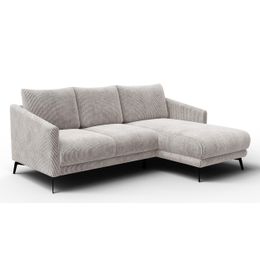 ECKSOFA VILT 3-Sitzer, perlwei&szlig;