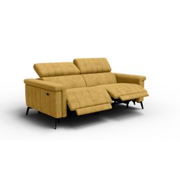 RELAXSOFA NORDEL 3-Sitzer, senfgelb