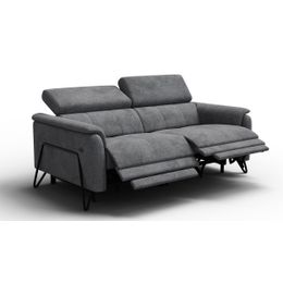 RELAXSOFA RODEN 3-Sitzer, dunkelgrau