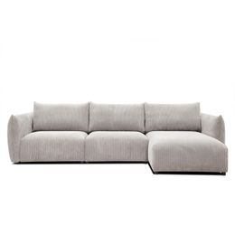 ECKSOFA TAUER 5-Sitzer, wei&szlig;