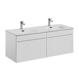 DOPPELWASCHTISCH 120cm Zelie Wei&szlig;