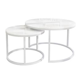COUCHTISCH CIRI 2-in-1 Hochglanz