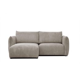 ECKSOFA TAUER 3-Sitzer, taupe