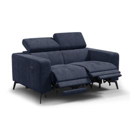 RELAXSOFA MORELLO 2-Sitzer, marineblau, 2 x Relax Zero Gravity