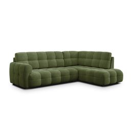 ECKSOFA MELLOW 5-Sitzer, olive