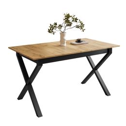 ESSTISCH ARTON II ausziehbarer Tisch 140-195 cm f&uuml;r 6-8 Personen