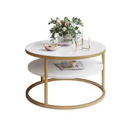 COUCHTISCH CIRI SLIM GLASS mit Regal