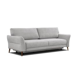 SOFA FIGARI 3-Sitzer mit Schlaffunktion, hellgrau