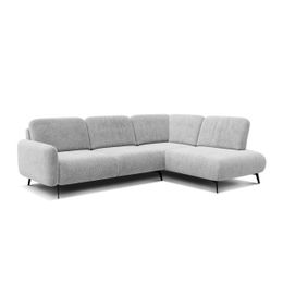 ECKSOFA FEBE 5-Sitzer rechts, hellgrau