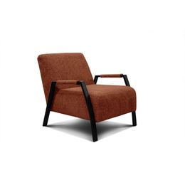 SESSEL KOBE, dunkelorange