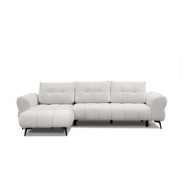 ECKSOFA SALVINI 4-Sitzer, wei&szlig;