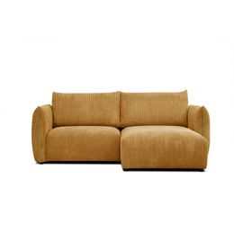ECKSOFA TAUER 3-Sitzer, honig