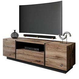 TV-ELEMENT ONYX LOFT 158 cm Push Open