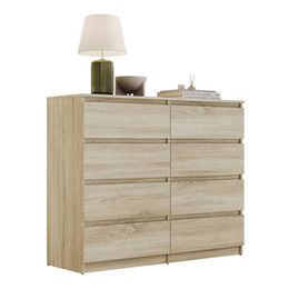 SIDEBOARD HANA M8 mit Schubladen Sonoma Eiche