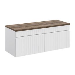 WASCHTISCHUNTERSCHRANK 120cm Zelie Wei&szlig;