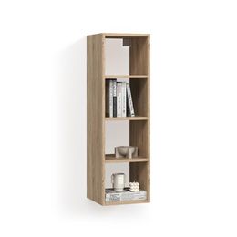 WANDREGAL Piave Sonoma 30 x 100 cm mit 4 offene Ablagen