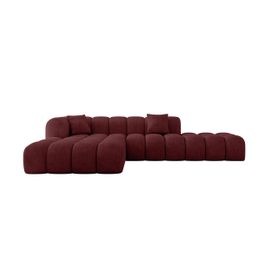 ECKSOFA Ottomane Links OLEA-L2 - 289x176x71 cm Bordeaux