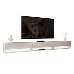 H&Auml;NGESCHRANK TV-M&ouml;bel CALANTE 270 cm mit LED-Beleuchtung