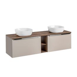 DOPPELWASCHTISCH 180cm &Eacute;ros Taupe