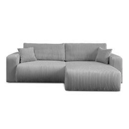 ECKSOFA MOVE mit Schlaffunktion und Bettkasten, Tilia 86
