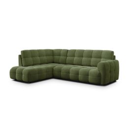 ECKSOFA MELLOW 5-Sitzer, olive