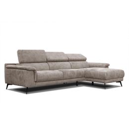 ECKSOFA FIERO 4-Sitzer, beige