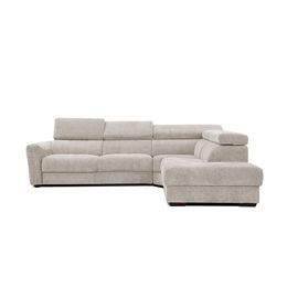 ECKSOFA CALVERA 5-Sitzer, ecru
