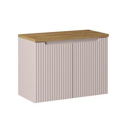 WASCHTISCHUNTERSCHRANK 80cm Riva Kaschmir