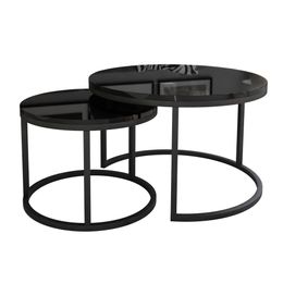COUCHTISCH CIRI 2-in-1 Hochglanz