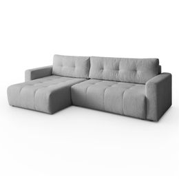 ECKSOFA ASTON mit Schlaffunktion und Bettkasten