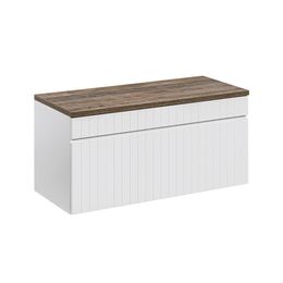 WASCHTISCHUNTERSCHRANK 100cm Zelie Wei&szlig;