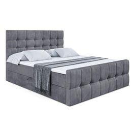 BOXBETT BERO-Z - 120 x 200 - H3 - Dunkelgrau