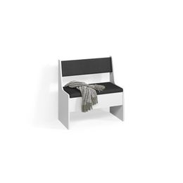 ESSZIMMER-ECKBANK Tiberio Wei&szlig; 41.5 x 76.6 cm