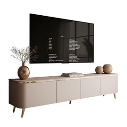 TV-RACK AVELINE 200 cm mit LED-Beleuchtung