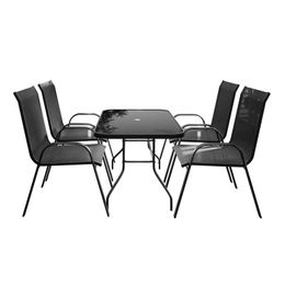 DINING LOUNGESET TERRA Gartenm&ouml;belset aus Polyrattan